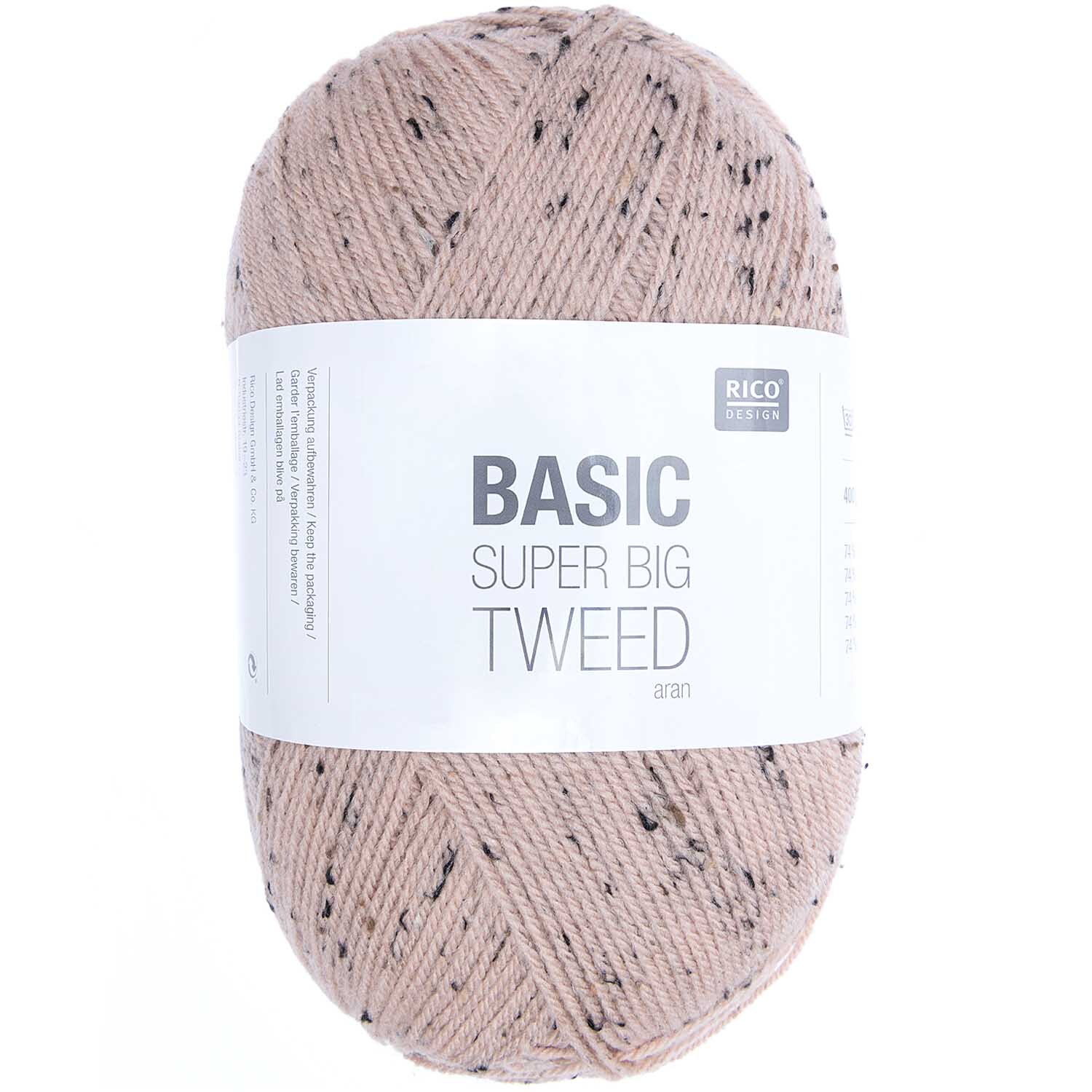 Rico Design Basic Super Big Tweed aran 400g 880m