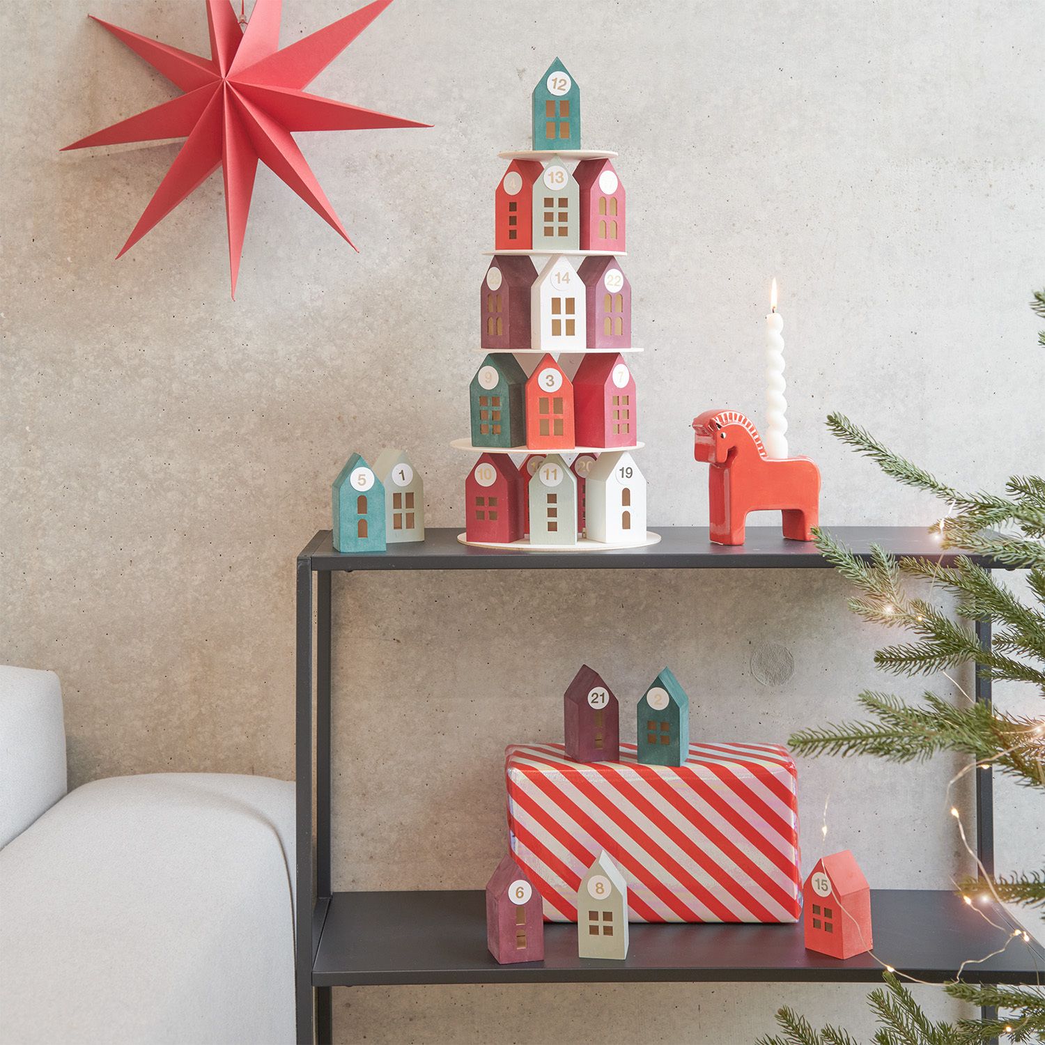Fabelhafte Adventskalender Holz Basteln Bild