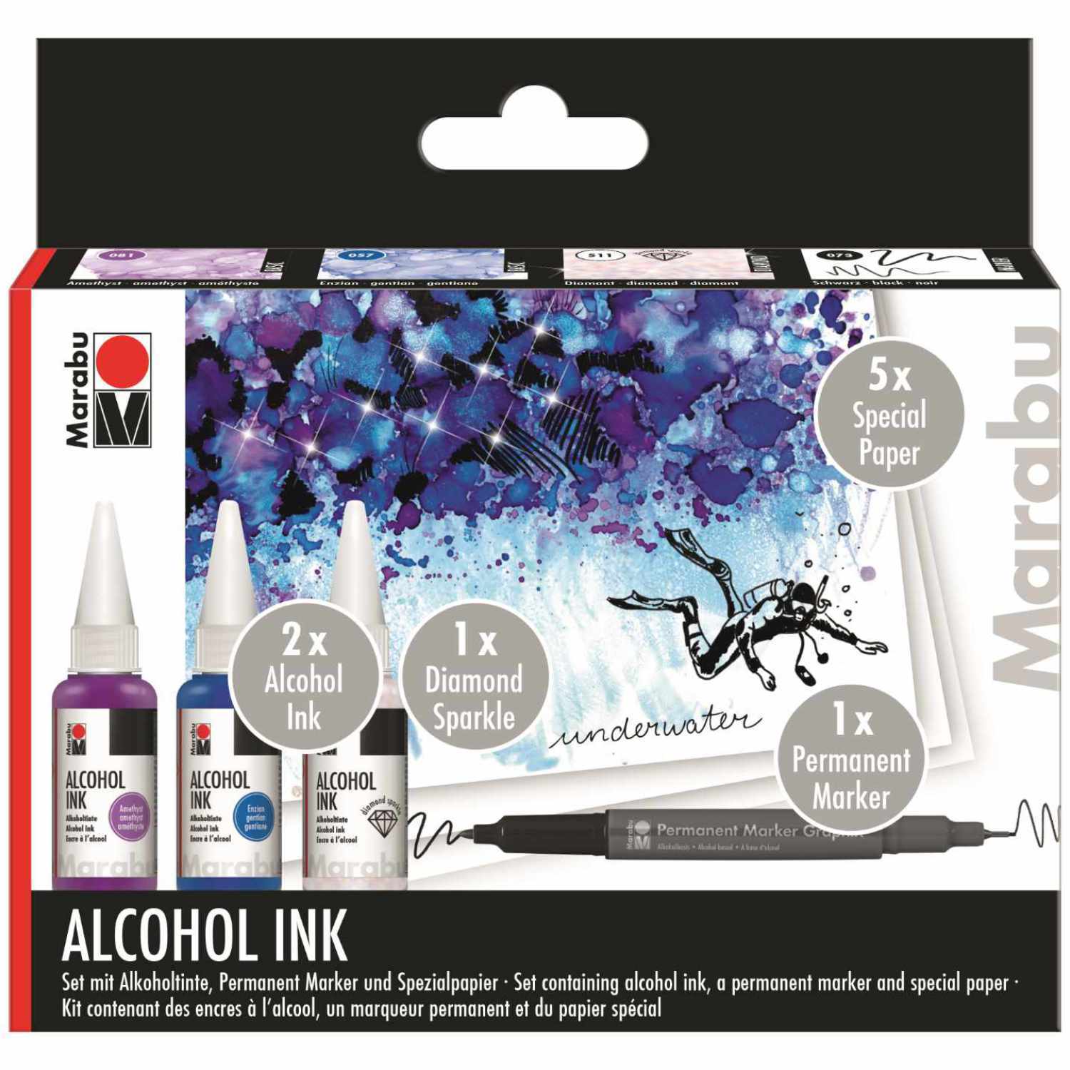 Alcohol Ink Set Underwater | 3351703
